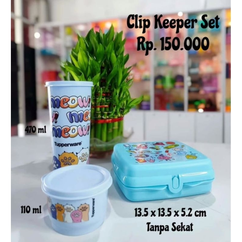 Jual paket lunch meow tupperware | Shopee Indonesia