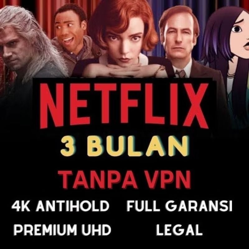 Jual NETFLIXX PREMIUM ULTRA HD 4K 1 BULAN DAN 3 BULAN GARANSI FULL SELAMA BERLANGGANAN | Shopee ...