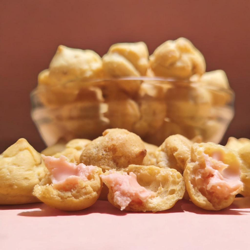 Jual Kue Sus / Soes Mini Kering Isi Krim Es Teler 500 Gram - Indojaya ...