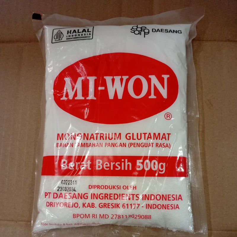 Jual MI-WON MSG 500gr | Shopee Indonesia