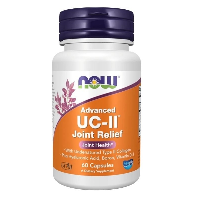 Jual Now Foods UC-II Joint Health, Undenatured Type II Collagen, 60 Veg ...