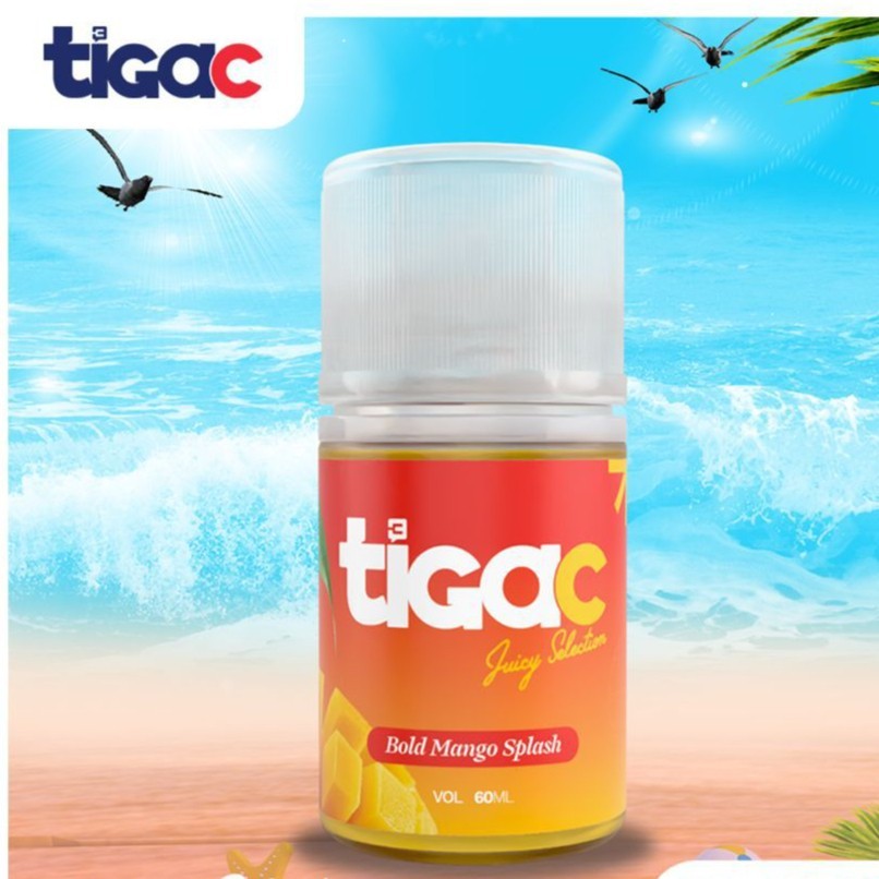 Jual Liquid Tigac Juicy Selection Bold Mango Splash Original 60ML by ...