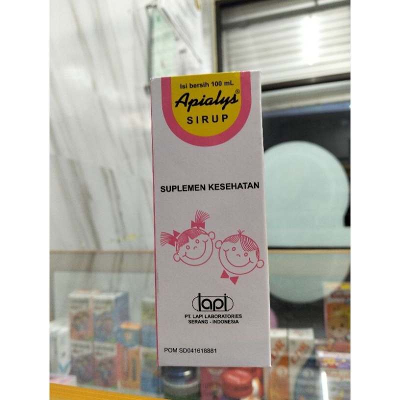 Jual Apialys Syrup 100ml Botol | Shopee Indonesia