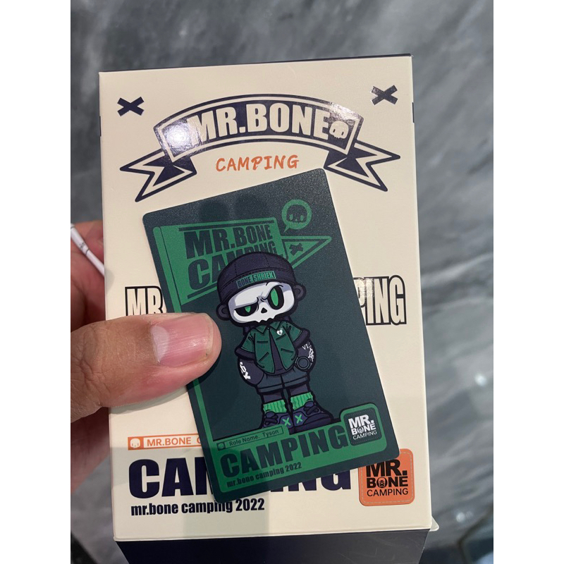 Jual Mr bone camping tyson (secret) | Shopee Indonesia