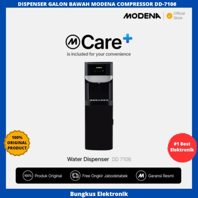 Jual DISPENSER GALON BAWAH KOMPRESSOR MODENA DD-7106 DISPENSER AIR ...