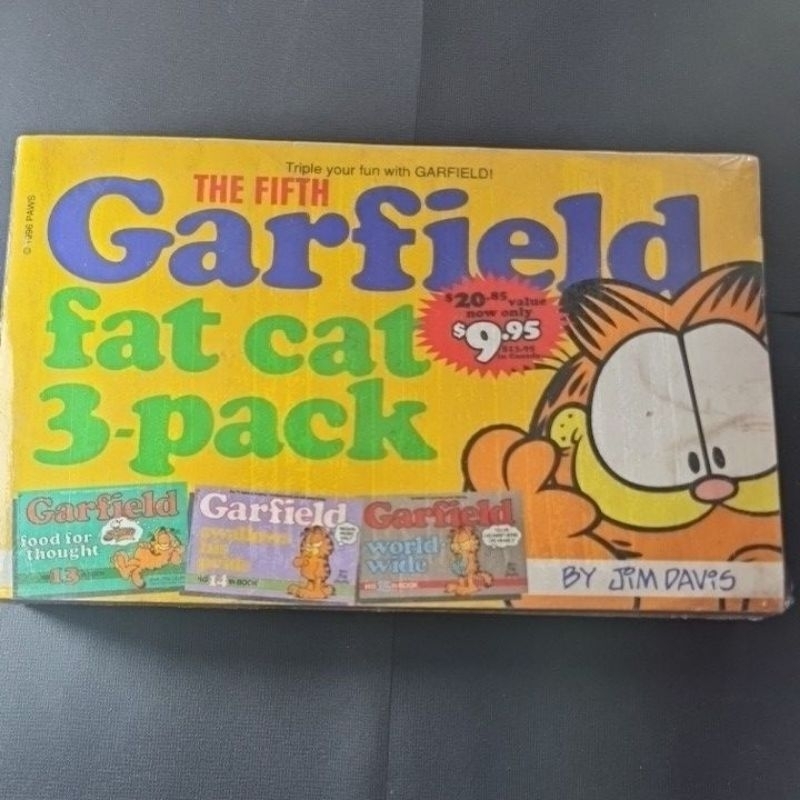 Jual Komik Strip Bekas Original (Eng) - Garfield Fat Cat 3 Pack ...