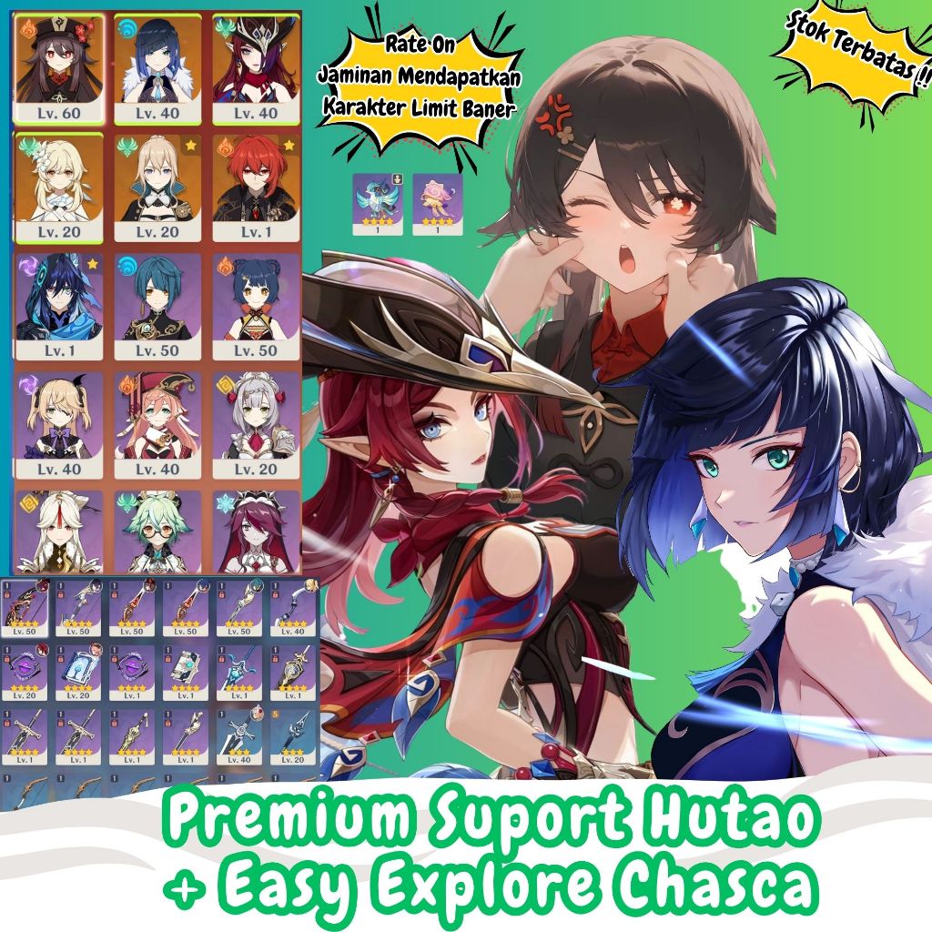 Jual Premium Hutao Genshin Impact | Shopee Indonesia