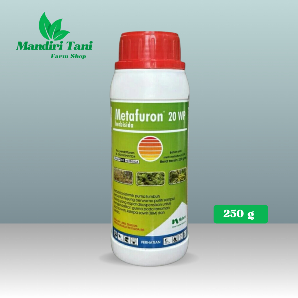 Jual Metafuron 20 WP 250 gram | Herbisida / Racun untuk Gulma Berdaun ...