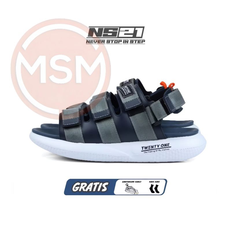 Jual Sandal Gunung Pria Premium Distro Bandung Sendal Aesthetic 100% ...