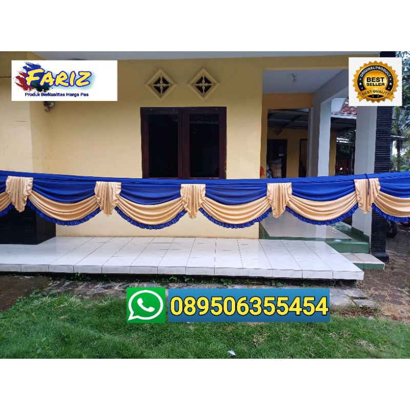 Jual PREMIUM!! RUMBAI TENDA PANJANG 6 METER BEBAS PILIH WARNA | Shopee ...