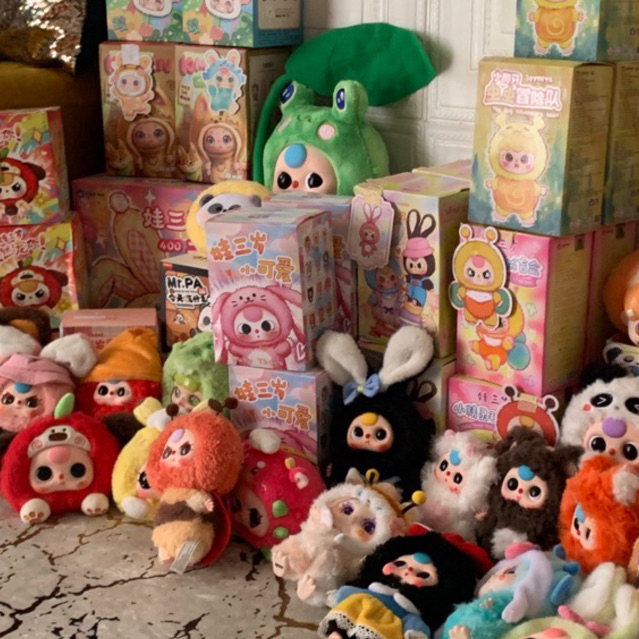 Jual resi + ADMIN blindbox matata nommi baby three bb3 fruit series ...