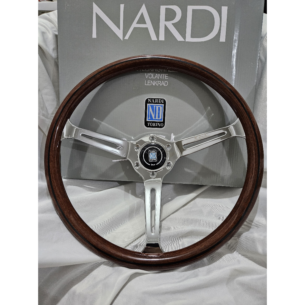 Jual Stir Nardi Kayu Wood 15 Inch Chrome Nardi Torino Wood 15" Import ...