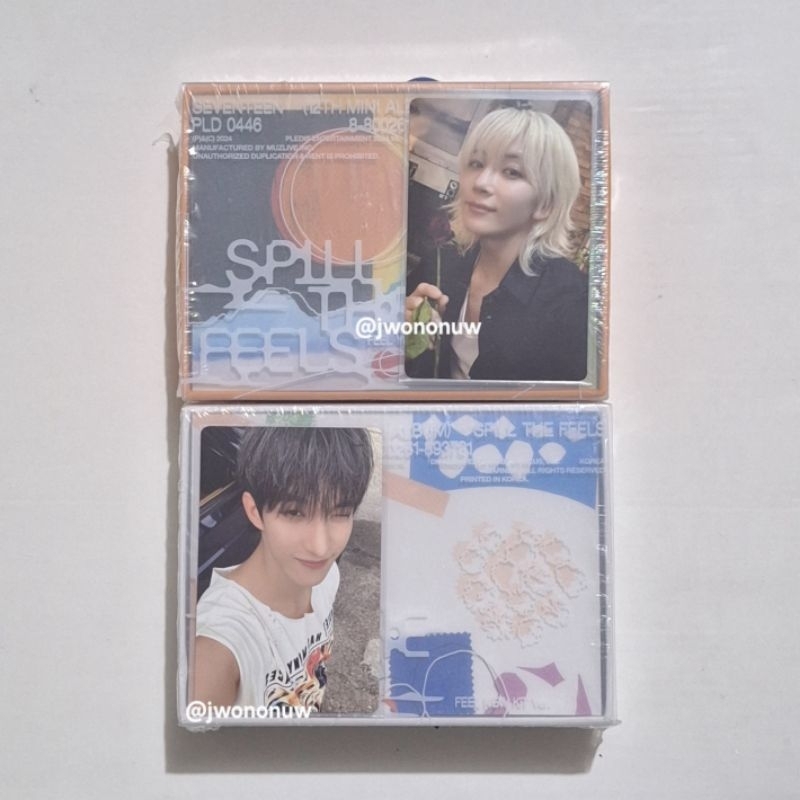 Jual seventeen 12th mini album spill the feels stf kit ver - scoups jeonghan joshua jun hoshi ...