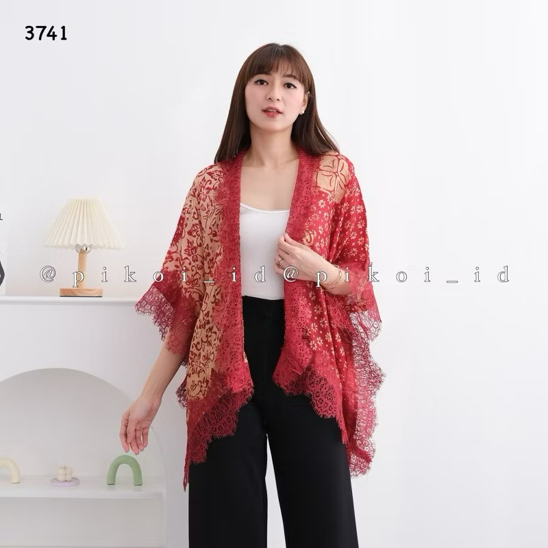 Jual Pikoi_id | Cardigan batik wanita premium / outer batik wanita ...