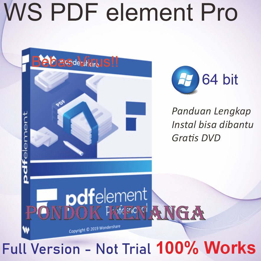 Jual Wondershare PDFElement 11.4.5.3307 - Full Version, Lifetime | Shopee Indonesia