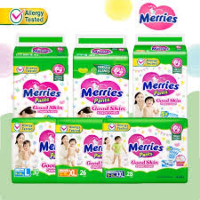 Jual Merries Pants Good Skin Ukuran M/L/XL/XXL | Shopee Indonesia