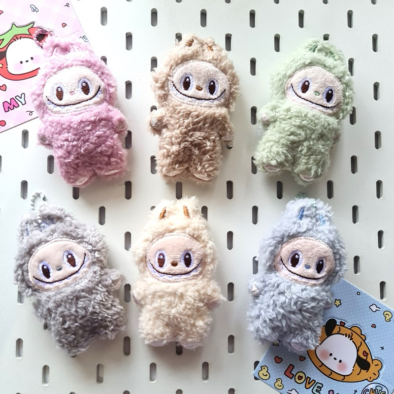 Jual Gantungan Kunci Plushie Labubu Fur Boneka Labubu Popmart | Shopee ...