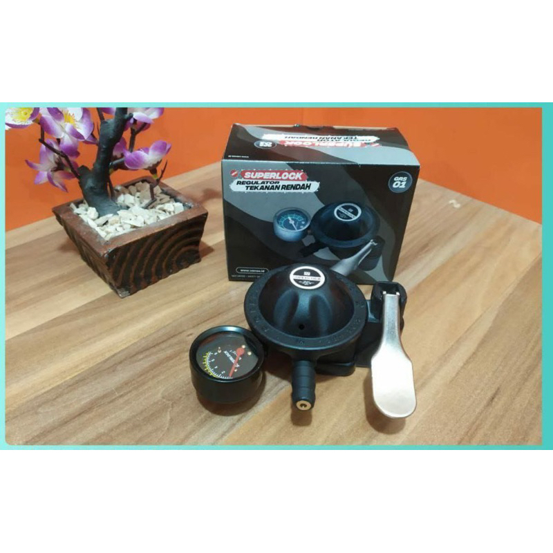 Jual REGULATOR METER SUPER LOCK GRS -01 GASCOMP | Shopee Indonesia
