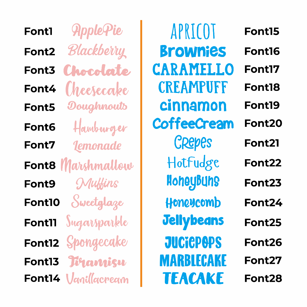 Jual Cutting sticker stiker nama custom ukuran kecil 1 cm vinyl oracal ...