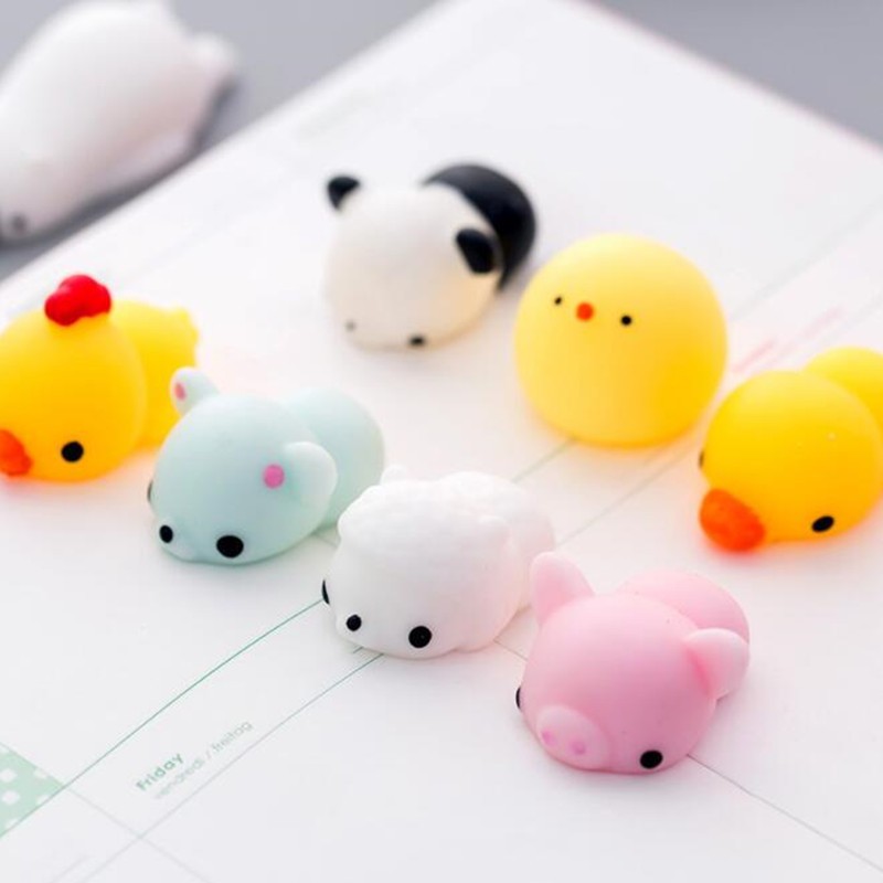 Jual Mini Murah Mainan Anti Stress Squishy Mochi Mainan Karet Binatang ...