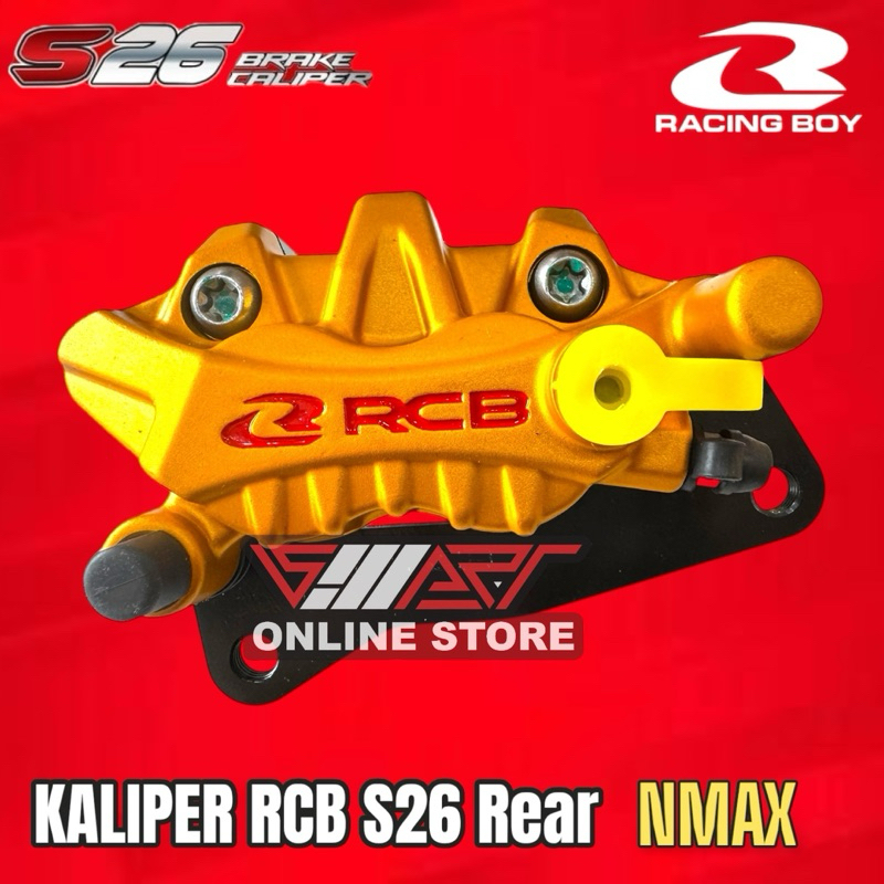 Jual KALIPER RCB S26 ( REAR ) BELAKANG YAMAHA NMAX KALIPER 2 PISTON ...