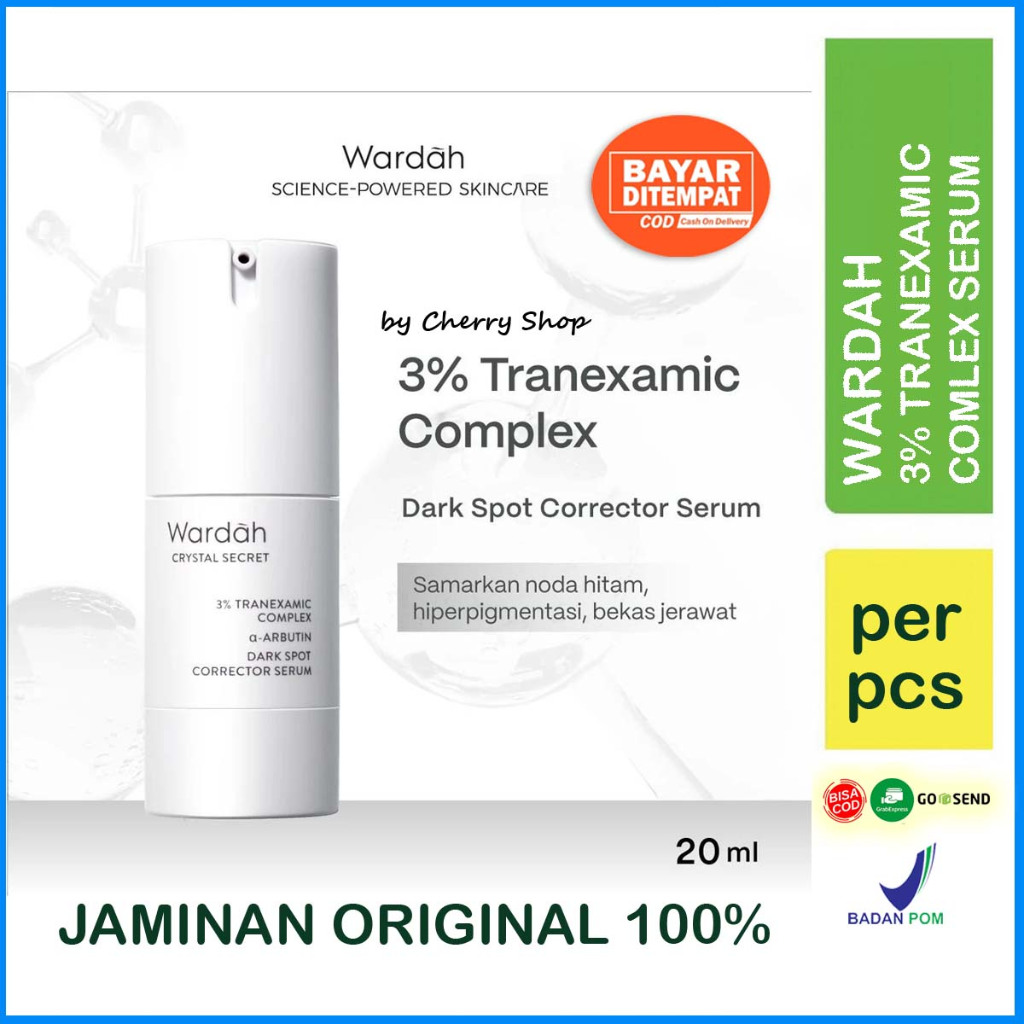 Jual Wardah 3% Tranexamic Acid + Alpha Arbutin Crystal Secret Dark Spot ...