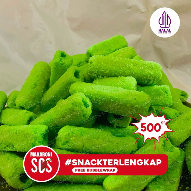 Jual Momo Wafer Roll Rasa Pandan 500Gr | 1/2Kg Snack Wafer Roll Momo ...