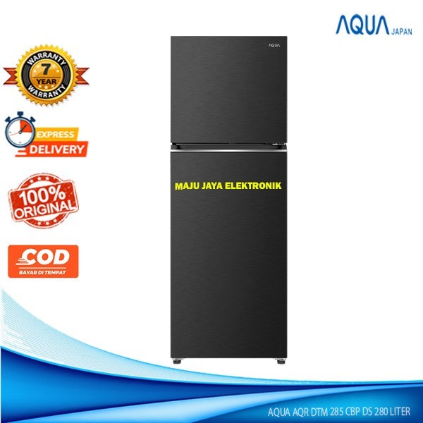 Jual AQUA Kulkas 2 Pintu AQR DTM 285 CBP DS 280 Liter 49 WATT Low Watt ...