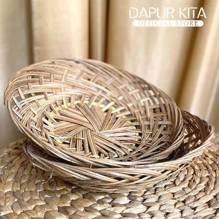 Jual Piring Anyaman Piring makan Bambu Piring Tradisional Piring Antik ...