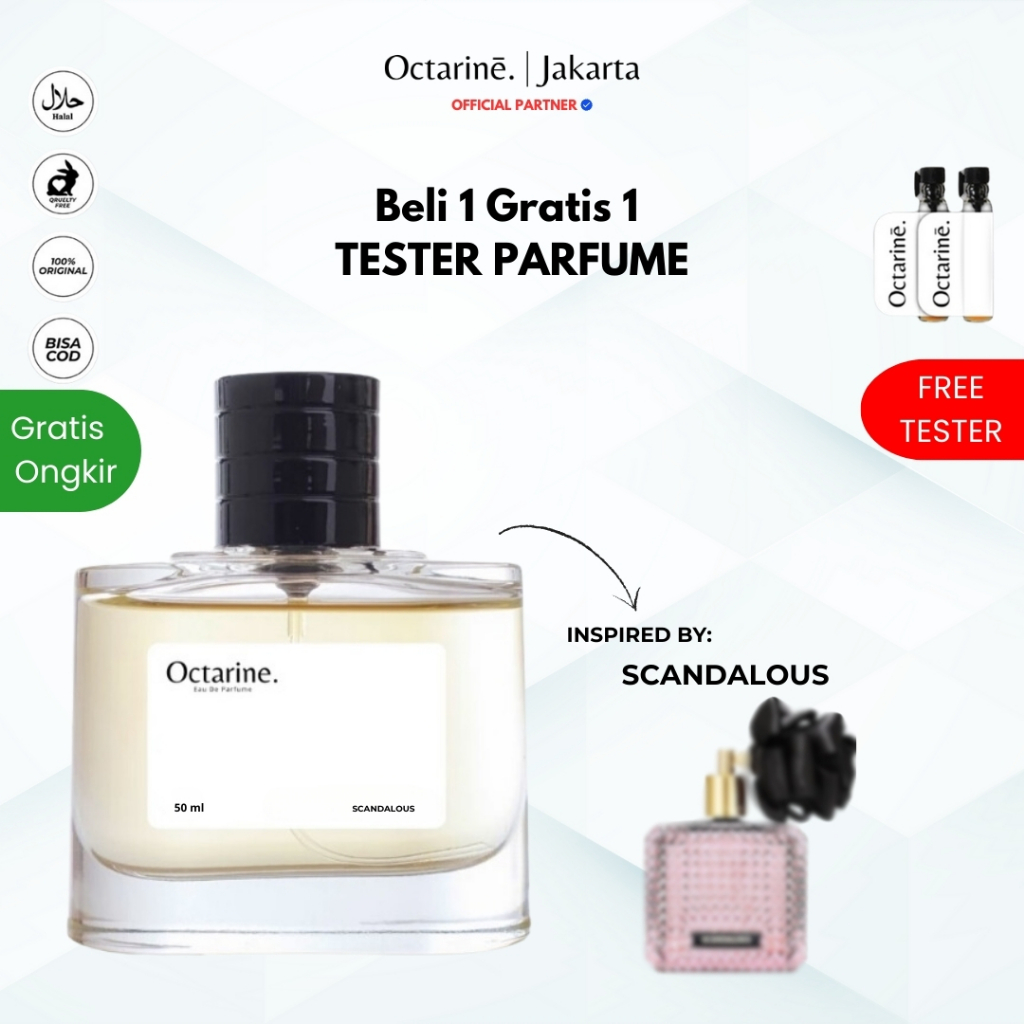 Jual Octarine - Parfum Wanita Tahan Lama Aroma Lembut Elegan Sweet Inspired By SCANDALOUS ...