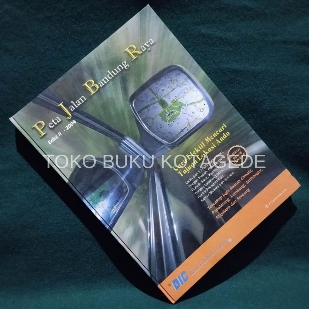 Jual Peta Jalan Bandung Raya, Edisi II - 2004 | Shopee Indonesia