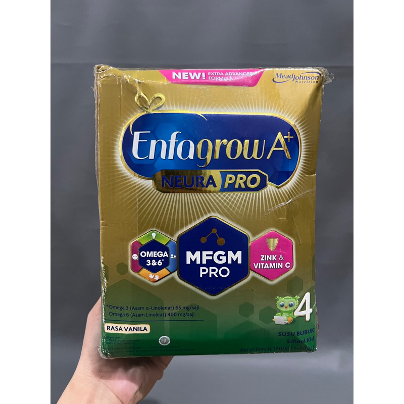 Jual ENFAGROW A+4 VANILA 1800gr 1800 gr SUSU FORMULA ANAK USIA 3-12 ...