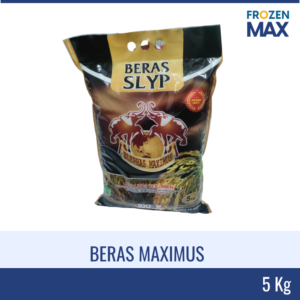 Jual Beras Slyp | Beras Elephas Maximus | Beras Bagus 5kg |Beras Cap ...