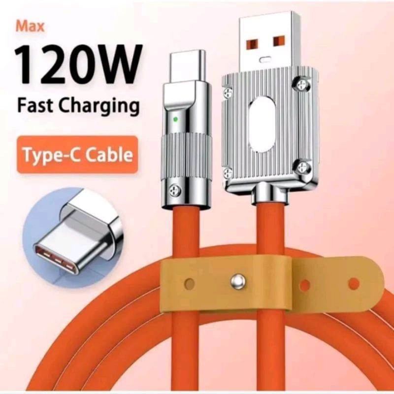 Jual Kabel 6A 120W Fast Charging Super Charger USB Micro / Type C ...