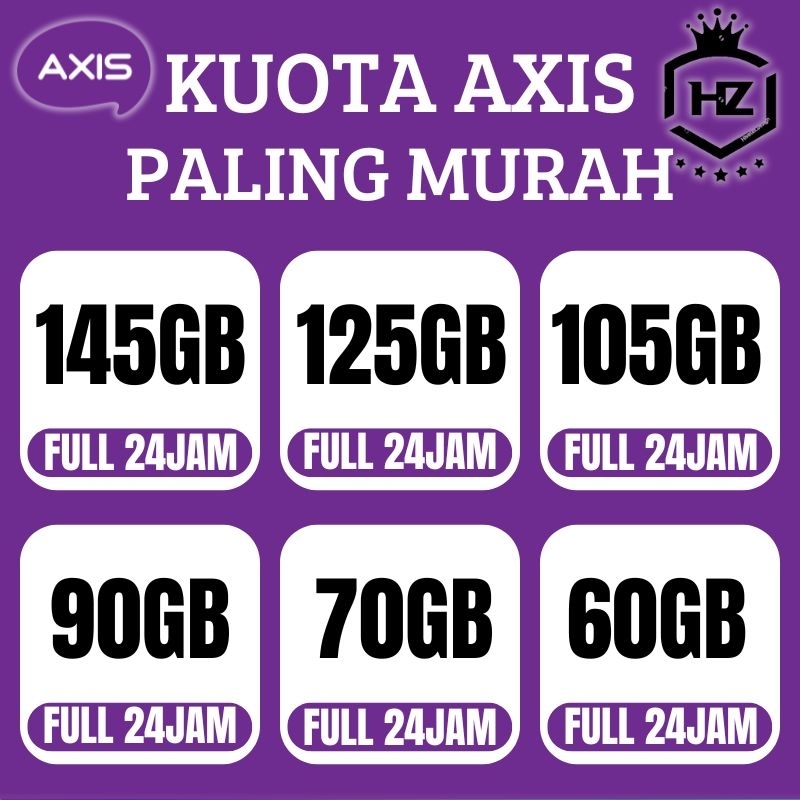 Jual Paket Data Axis Full 24Jam Nasional Bronet Awesome Mini | Shopee Indonesia