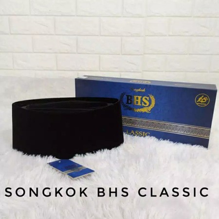 Jual Peci BHS Songkok Peci Hitam Polos murah Peci BHS Original Classic ...