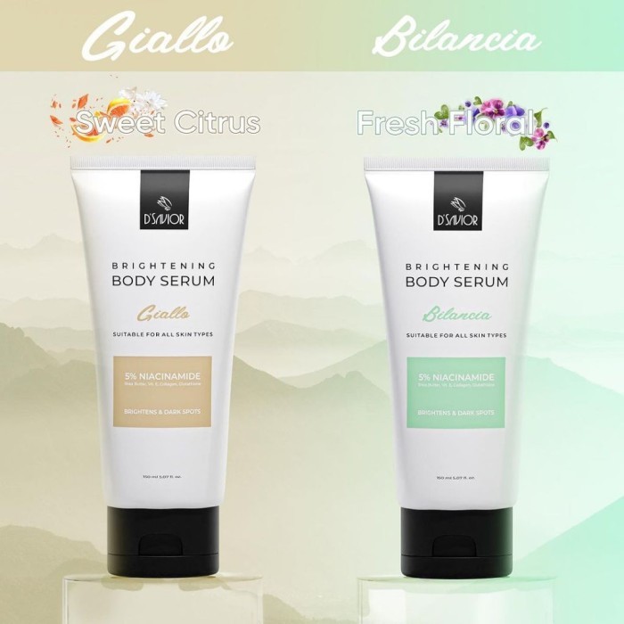 Jual D'Savior Body Serum 150ml & 50ml - D'Savior Body Serum - Perawatan ...