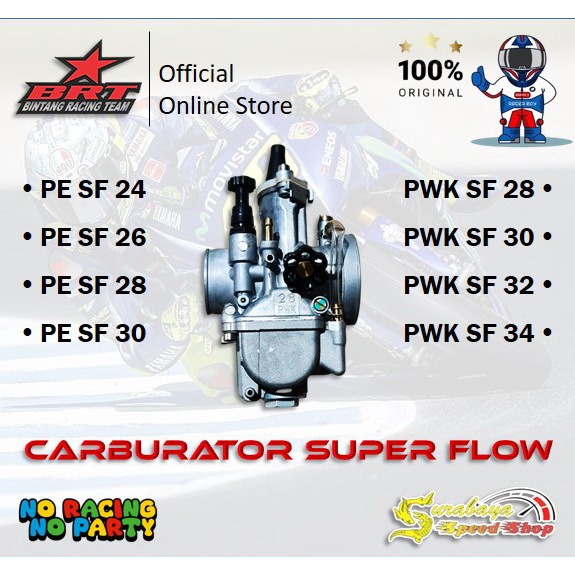 Jual BRT Carburator Karbu Motor GEN 2 PE SF 24 26 28 30 / PWK SF 28 30 ...