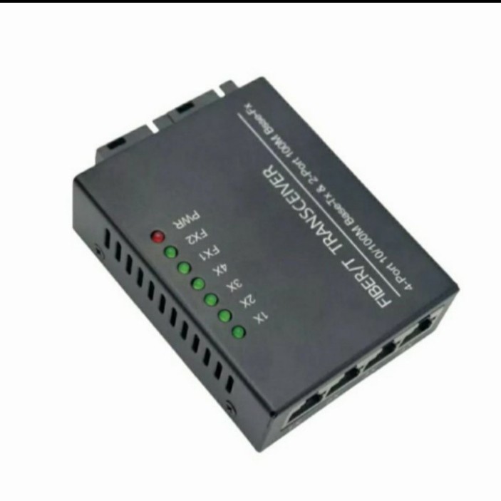 Jual HTB Media Converter AB / 2 FO 4 LAN 10/100 / 2 SC 4 Rj45 | Shopee ...