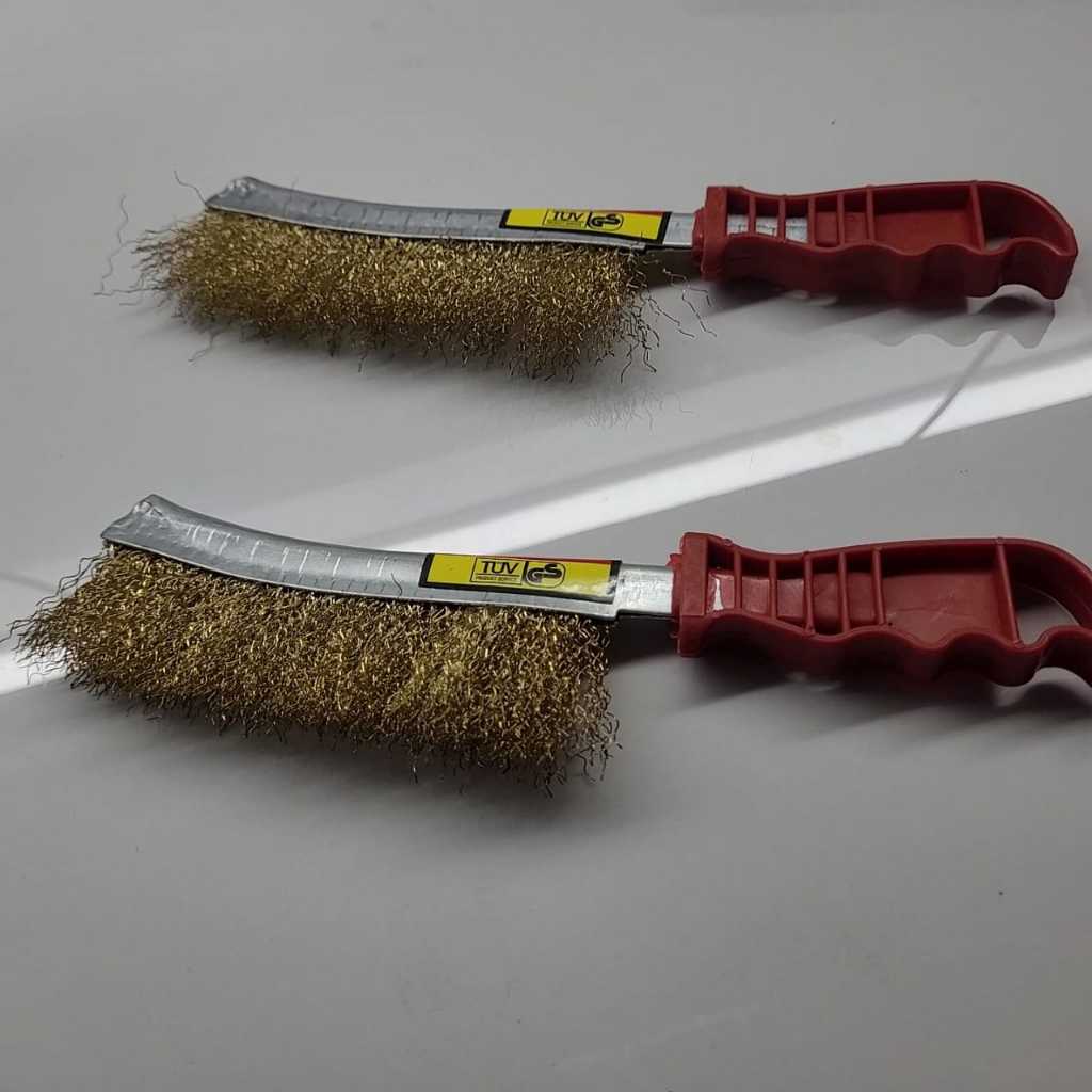 Jual Sikat kawat kuningan sikat sisir kuningan brass wire brush / model ...