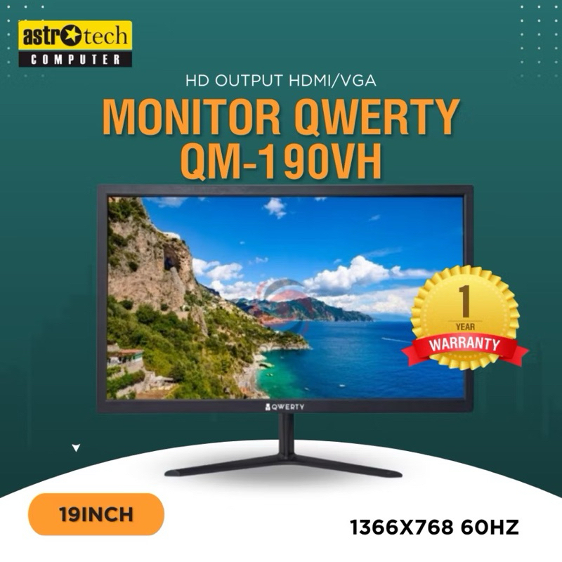 Jual LED Monitor Qwerty 22 19 inch | Shopee Indonesia