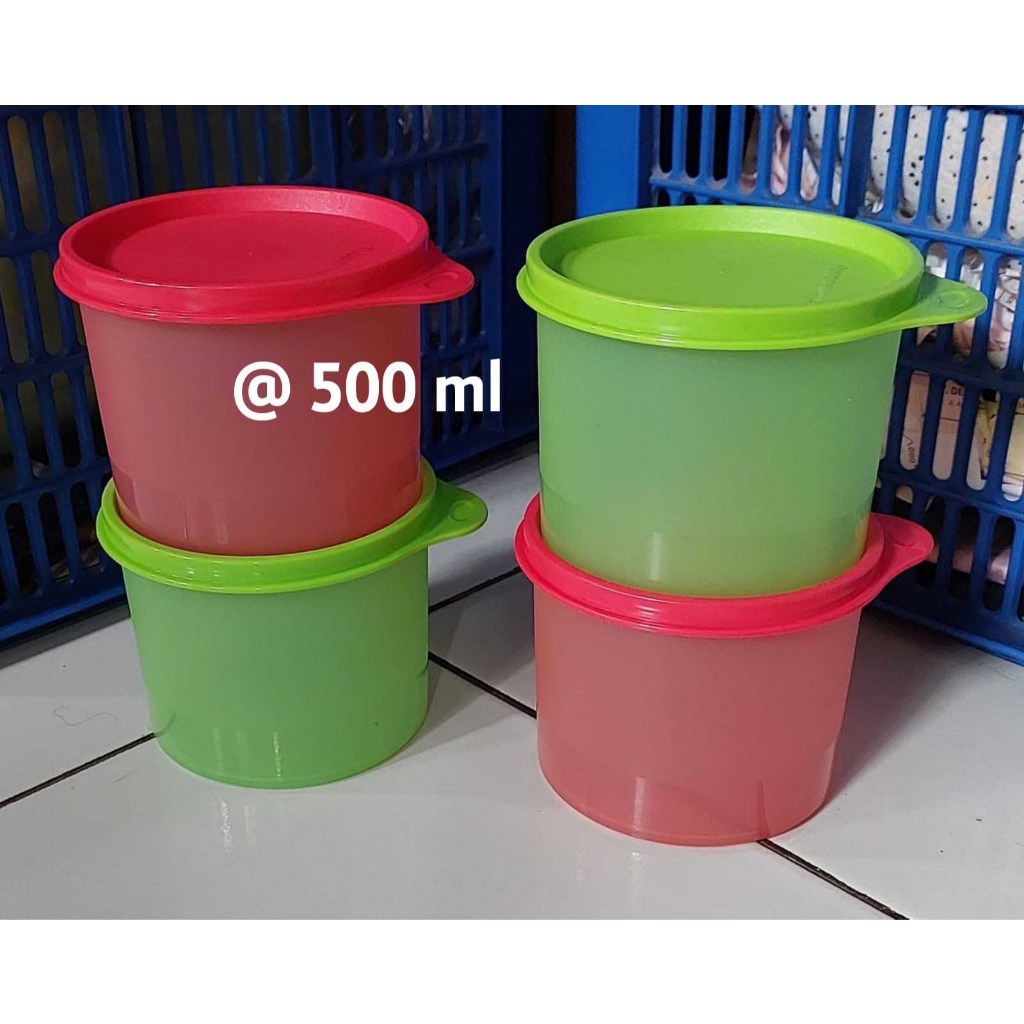 Jual TUPPERWARE Toples Kecil Compact Canister550 ml (harga satuan ...