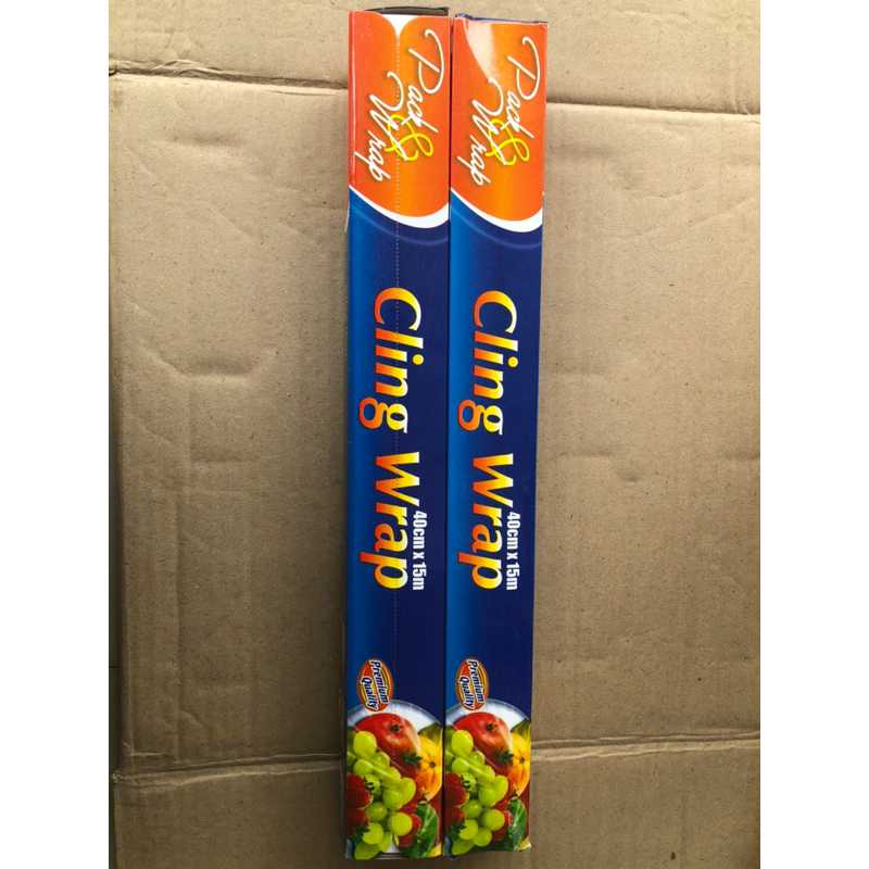 Jual Plastik Wrapping cling / PLASTIK WRAP UKURAN 40cm x 15m | Shopee ...