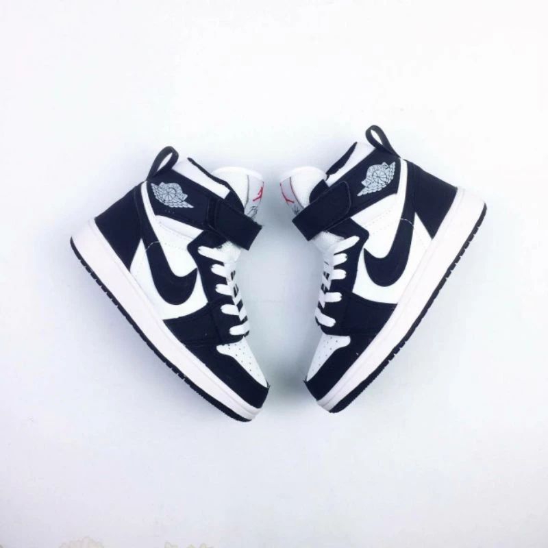 Jual SEPATU JORDAN HIGH HITAM PUTIH SNEAKERS SEPATU ANAK LAKI LAKI DAN ...