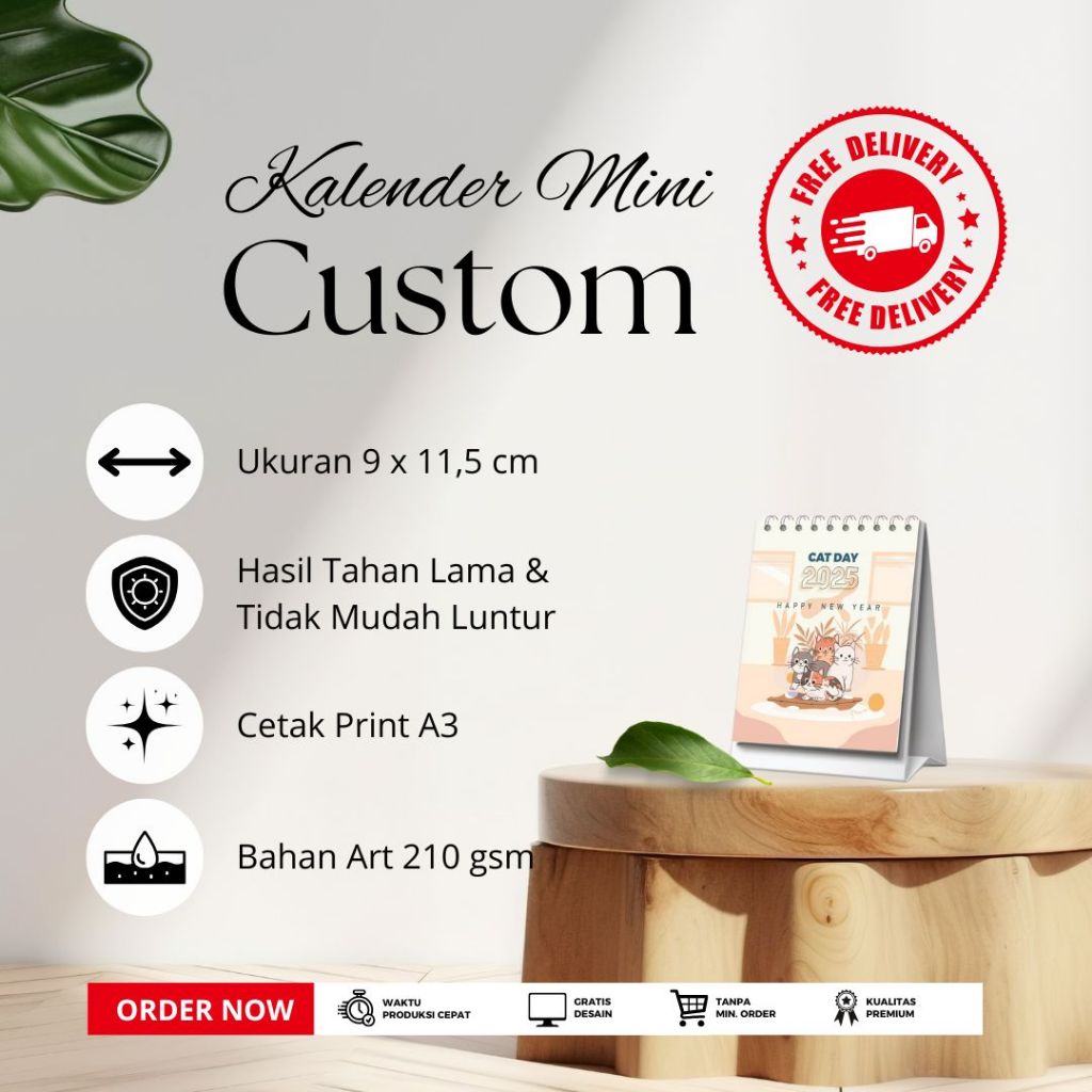 Jual CETAK KALENDER MEJA MINI | KALENDER DUDUK MINI CUSTOM | Shopee ...