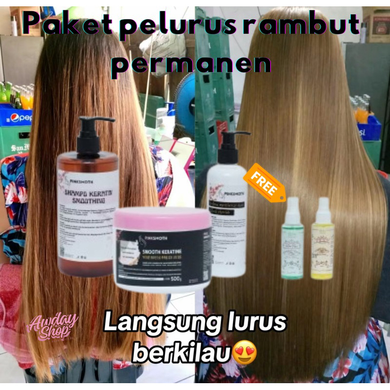 Jual [DAPAT 4 PCS] PAKET TREATMENT SALON PELURUS RAMBUT KERATIN KOREA ...