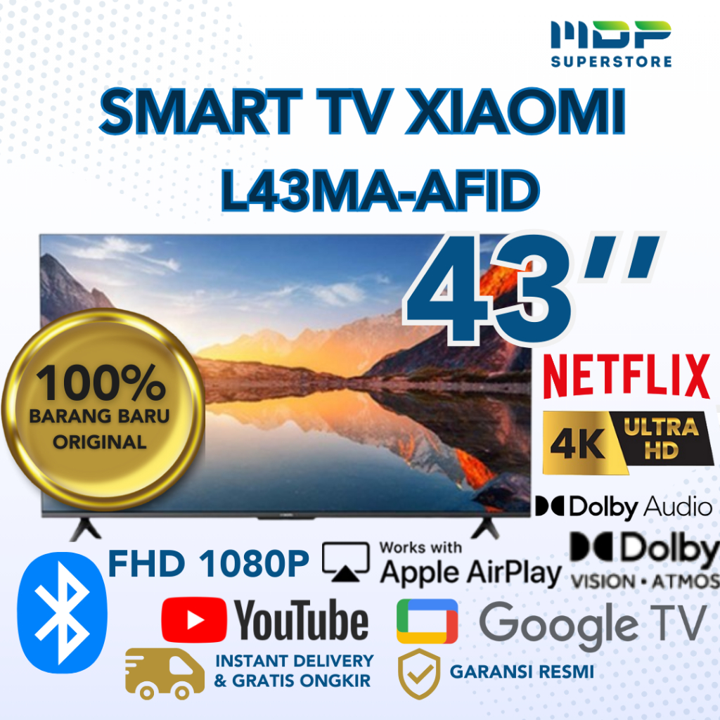 Jual SMART TV XIAOMI 43 INCH A 2025 - L43MA-AFID | Shopee Indonesia