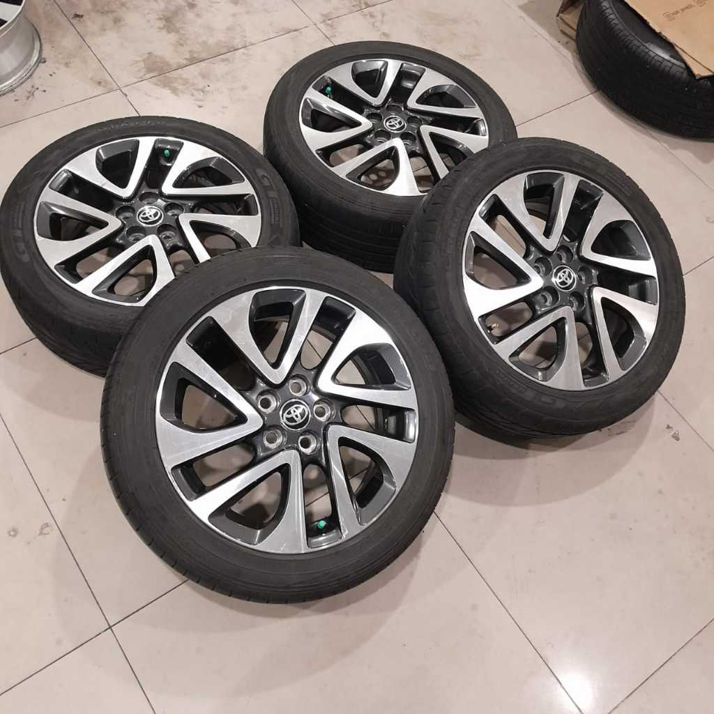 Jual Velg Mobil Bekas Oem Sienta Ring 16 Lebar 6,5 Baut 5x100 Bisa Buat New Xenia Avanza Altis ...