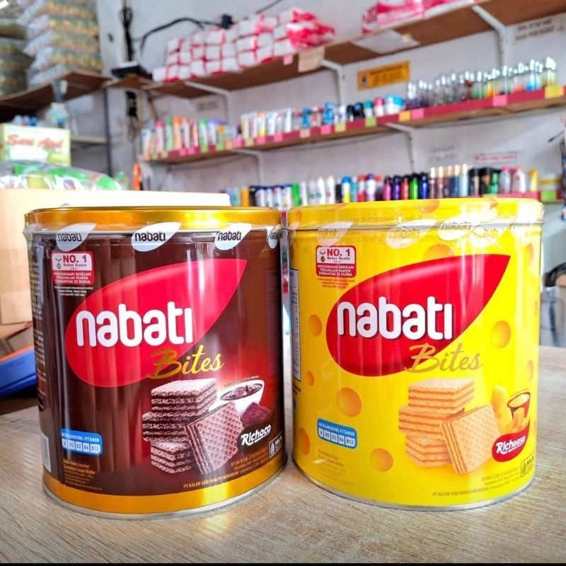 Jual Wafer Nabati Kaleng 240gr [1 dus isi 6 kaleng) | Shopee Indonesia