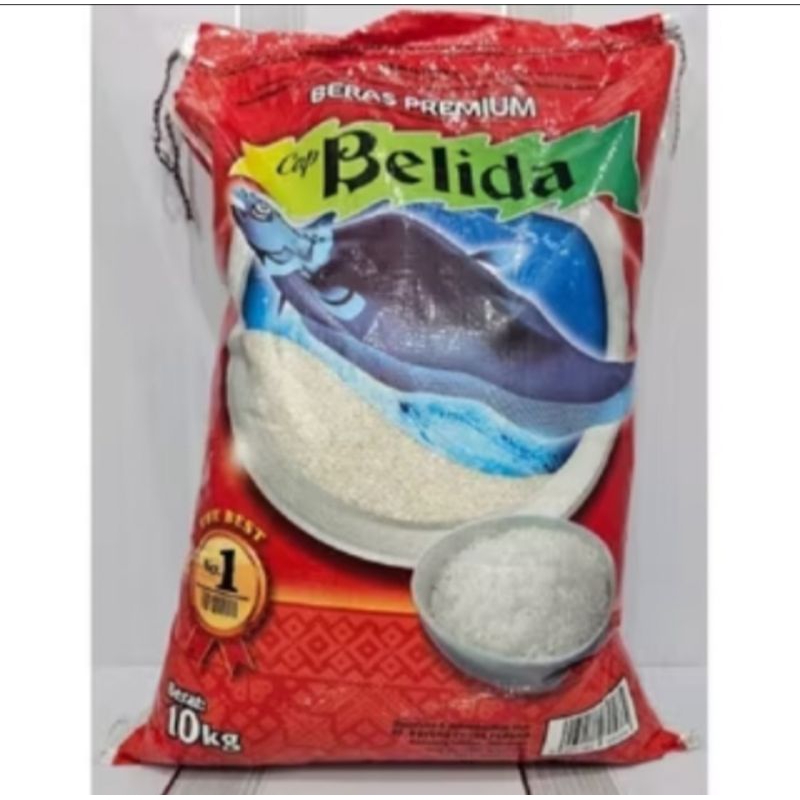 Jual BERAS PREMIUM BELIDA 10KG | Shopee Indonesia